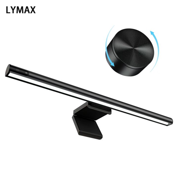 Lymax Desk Lamp Screen bar Display Hanging Light Eyes Protection PC ...