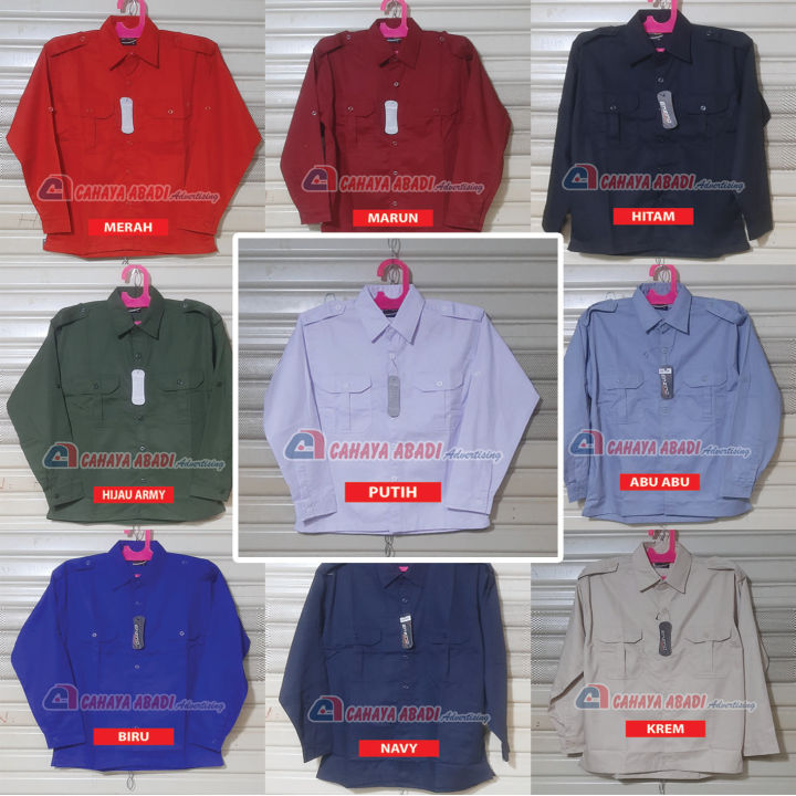 Kemeja Kantor PDH PDL Seragam Kerja PDH PDL | Lazada Indonesia