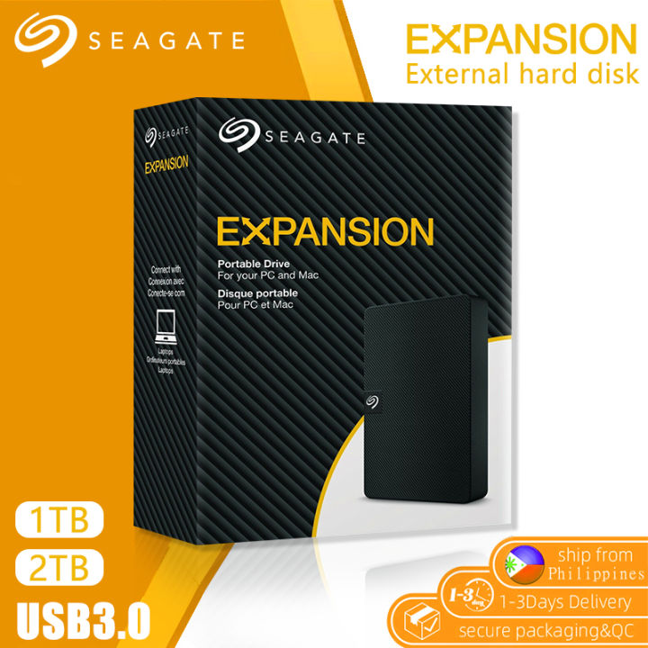 New Seagate Expansion External Hard Drive 1TB/2TB USB 3.0 HDD Data ...