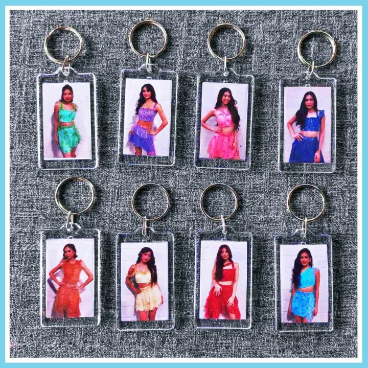 4 PCS. BINI Acrylic Keychain (Aiah Gwen Colet Sheena Jhoanna Maloi ...