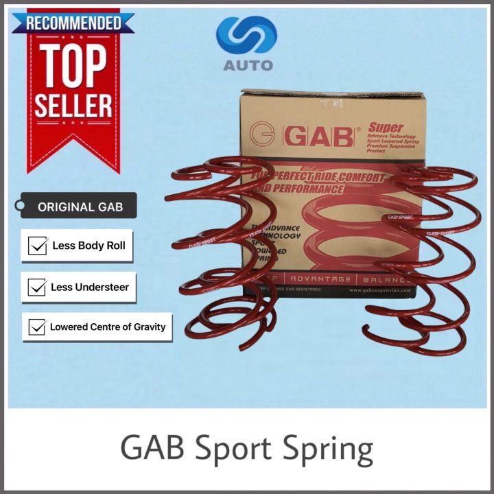 GAB Sport Spring for Honda Civic FD SNA (4 pcs/set) | Lazada