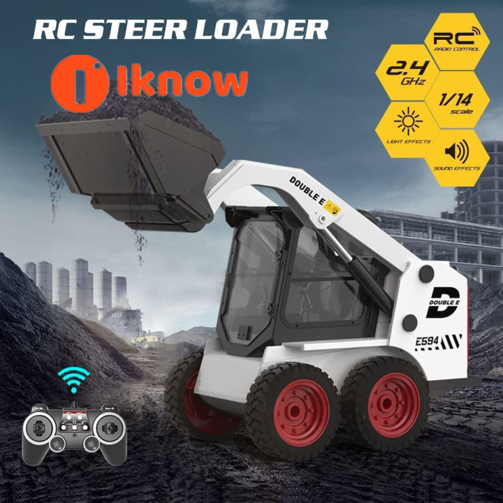 I know Remote Control Front Loader 1/14 Scale RC Skid Steer Loader Toy ...