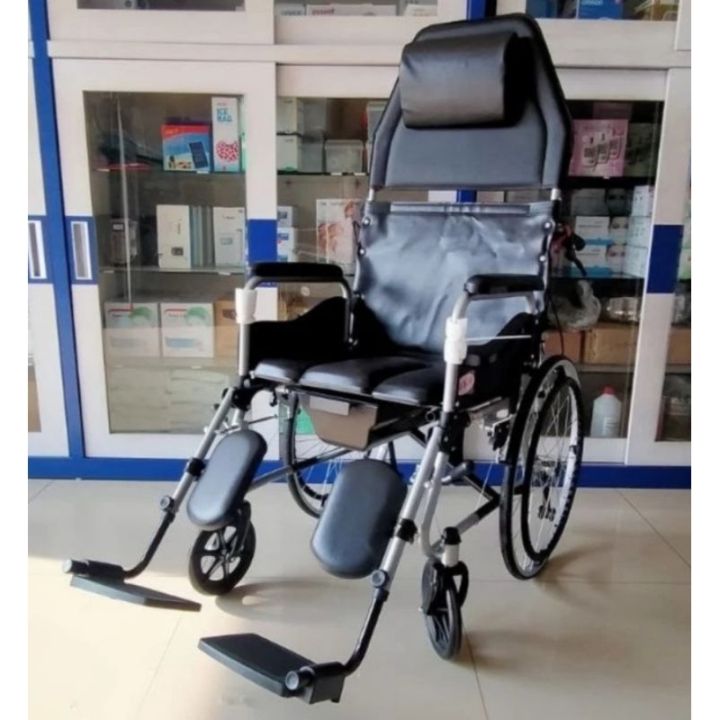 HighQUALITY Kursi Roda 3 in 1 Kursi Medis Wheelchair Reclining | Lazada ...