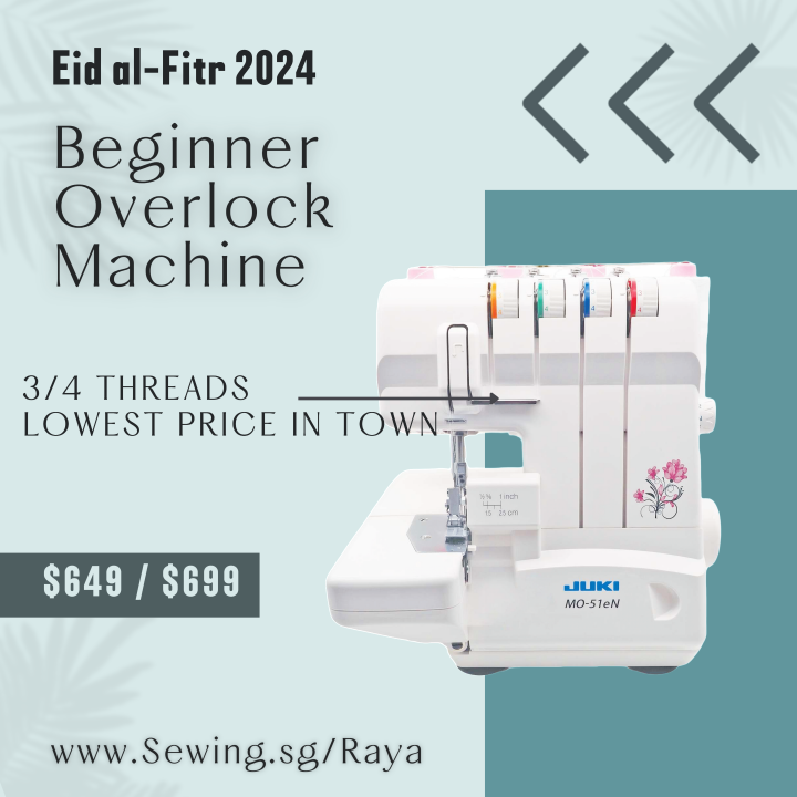 [NEW LAUNCH] JUKI MO-51EN OVERLOCK MACHINE | Lazada Singapore
