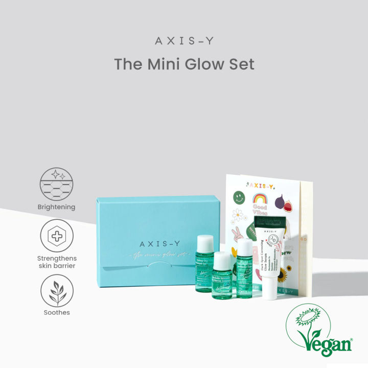 [AXIS-Y OFFICIAL] Mini Glow Set - Cleanse + Clear + Repair + Glow ...