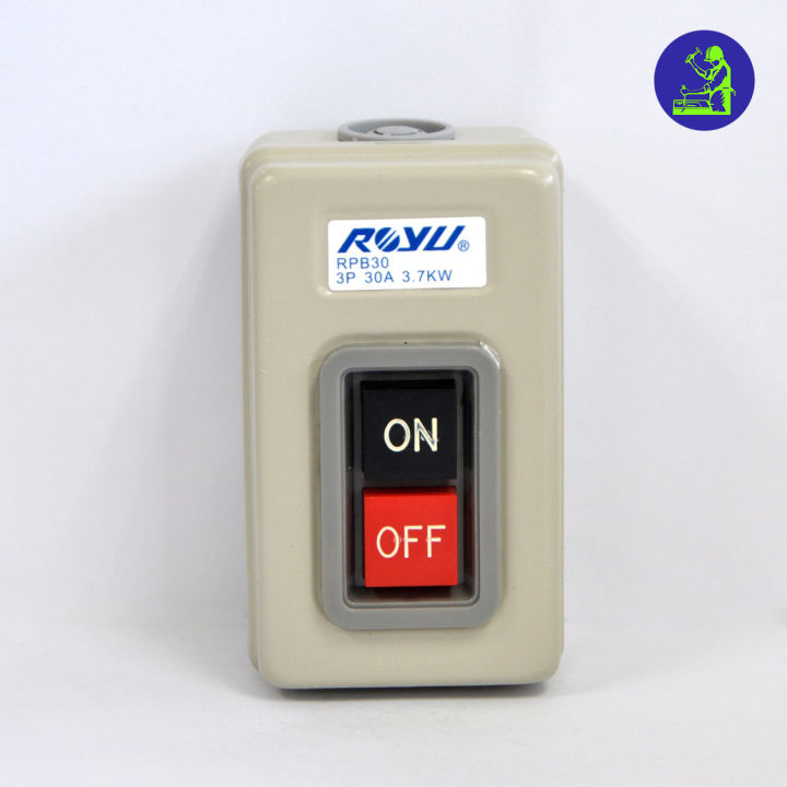 PUSH BUTTON SWITCH 30A RPB30 (ROYU) - ELECTRICALS, OUTLET & SWITCHES ...