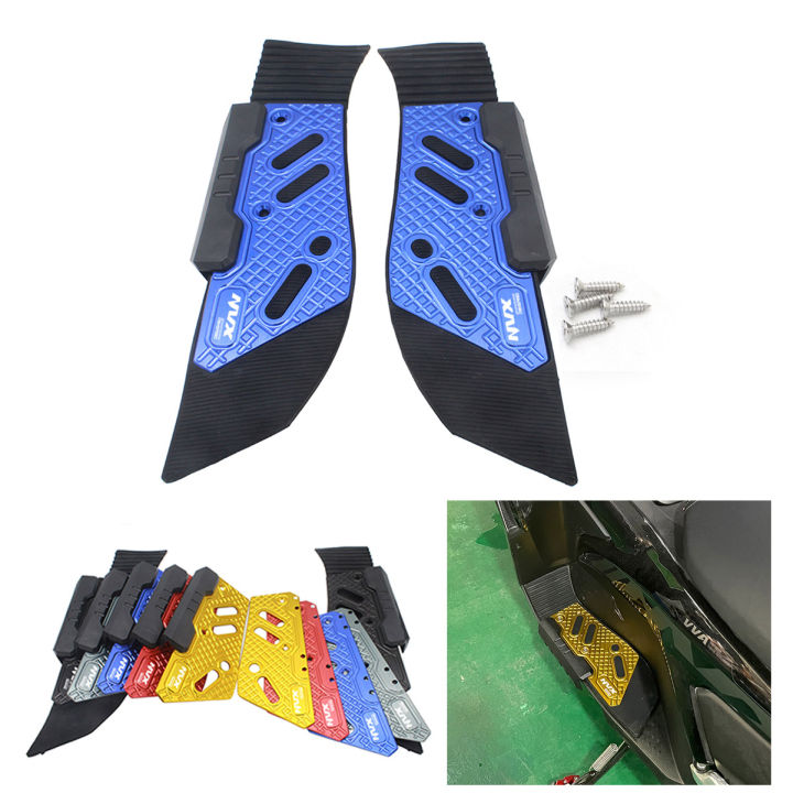 SEMSPEED Motorcycle Front Foot Pegs Footrests Footboard For Yamaha NVX ...