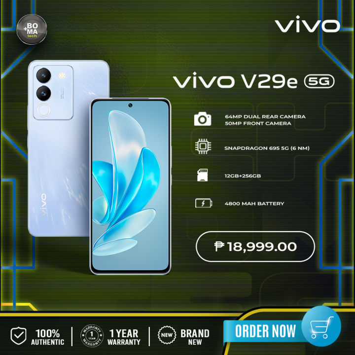 Vivo V29E 5G 12Gb+256Gb 12Gb+256Gb | Lazada PH