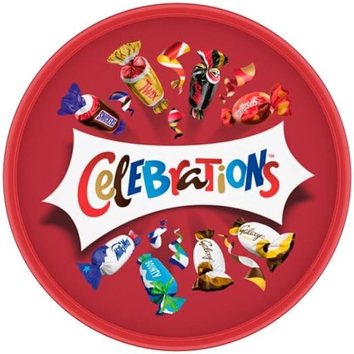 MARS CELEBRATIONS Extra Large Christmas Chocolate Share Box ...