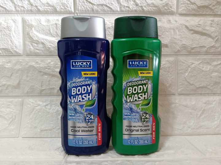 Lucky for MEN Deodorant Body Wash (355 ml) Turkey | Lazada PH