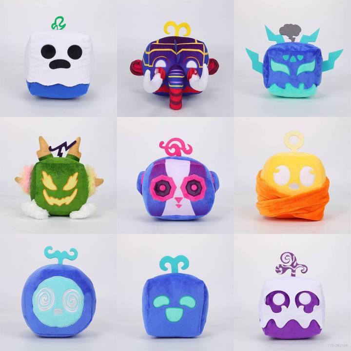 RA Blox Fruits Plush Dolls Gift For Kids Dragon Mammoth Control Dough ...