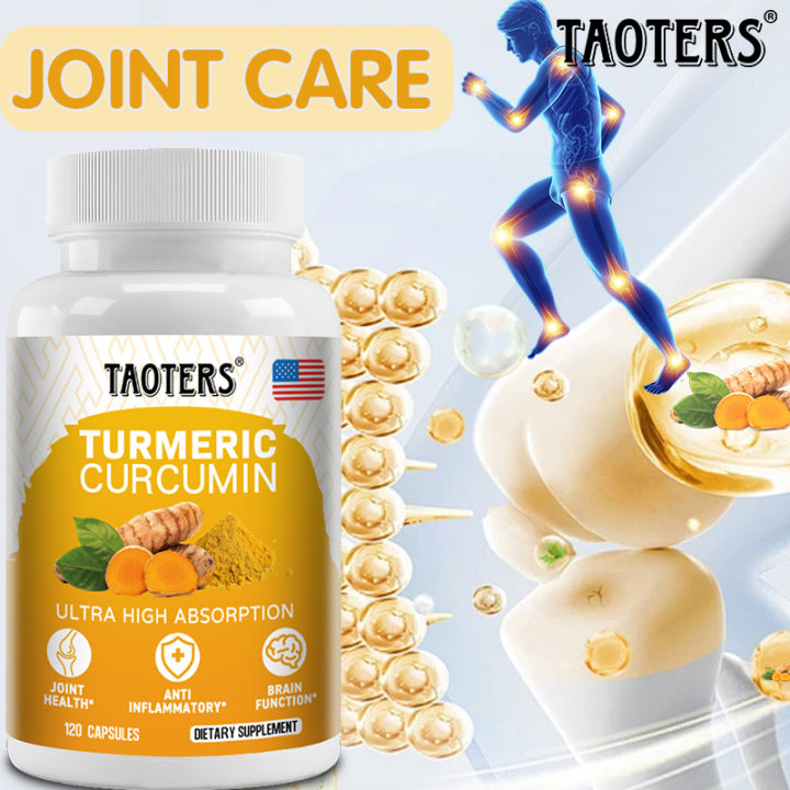 Turmeric Extract Capsules - Joint Care, Supports Heart and Joint Health ...