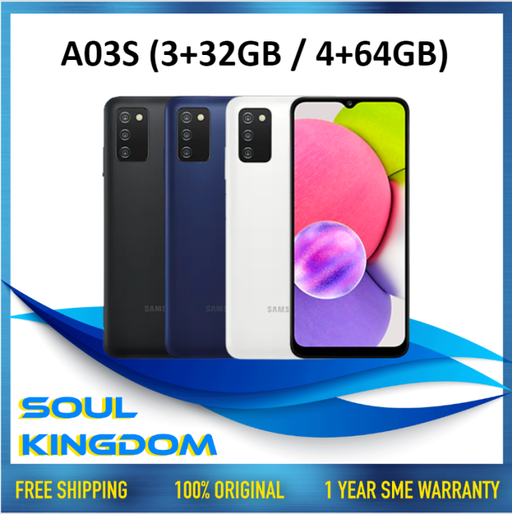 Samsung Galaxy A03S (3GB RAM + 32GB ROM) Smartphone - Original 1 Year Warranty by Samsung ...