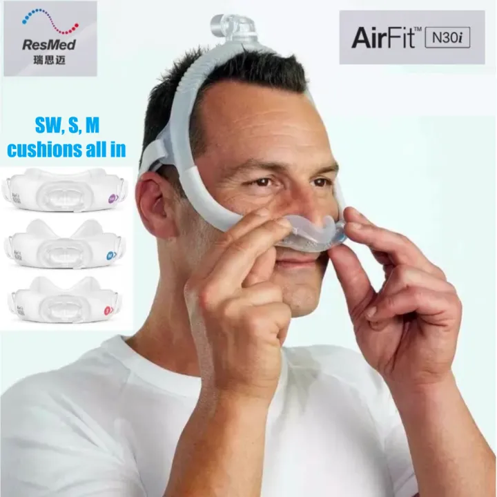 AirFit N30i CPAP Nasal Mask for Resmed Auto CPAP Bipap Nasal Mask Anti Snoring Sleep Apnea COPD ...