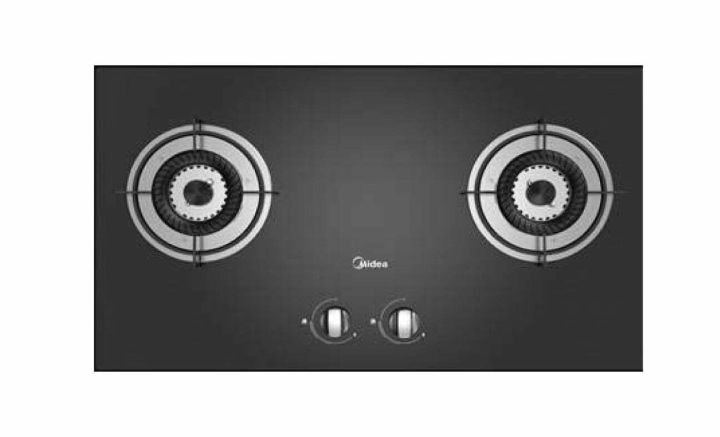 Midea Built-in Gas Hob 5kW x 2 burners (MGH-76Q60A) | Lazada