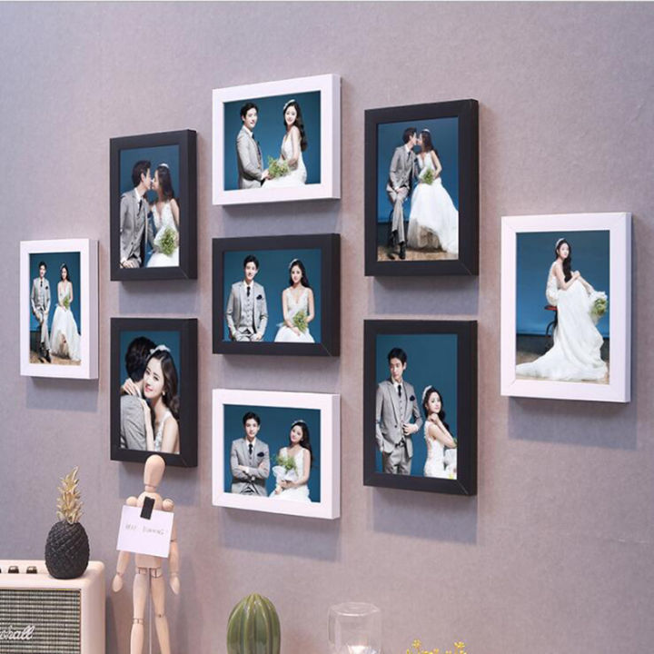 9Pcs 7 inch Picture Frames for Wall Photo Frame Set Frame picture frame ...