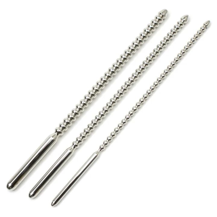【Big savings】 6/8/10mm Plug Urethral Sounds Beads Dilator Metal ...