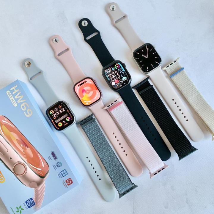 HW69 PRO MAX Smartwatch นาฬิกาข้อมือ โทรได้ Smartwatch จอAMOLED สมาร์ท ...