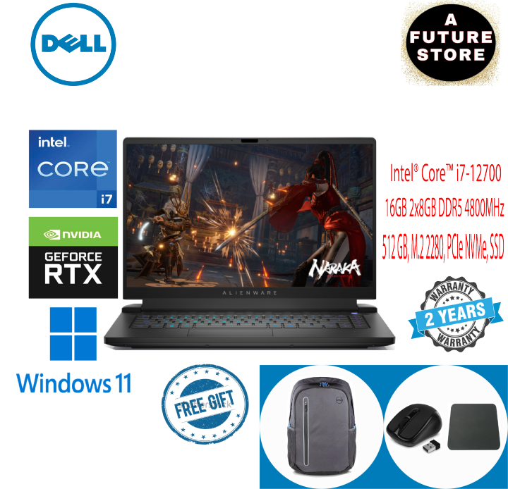 Dell Alienware M15 R7 70165-3060 15.6'' FHD 165Hz Gaming Laptop ( I7 ...