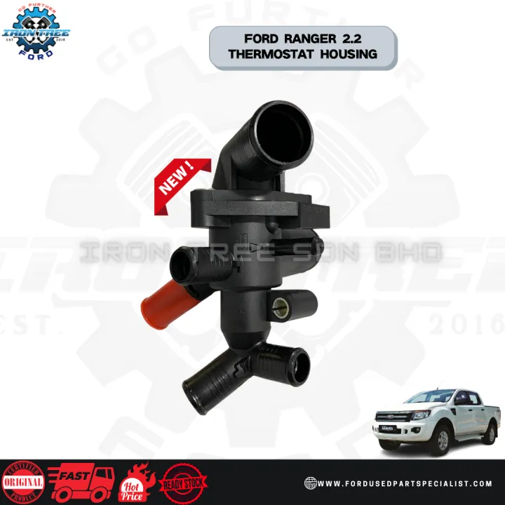 Ford Ranger T6 T7 Thermostat with Housing Temp Switch (2 Pin)>BK3Q-8A586-AA