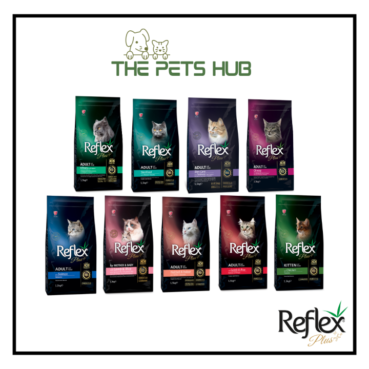 Reflex Plus Cat Dry Foods - 1.5KG | Lazada