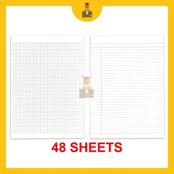 48 SHEETS Graph Paper A4 Kertas Graph Lukis (70gsm / 60gsm | 48 SHEETS ...