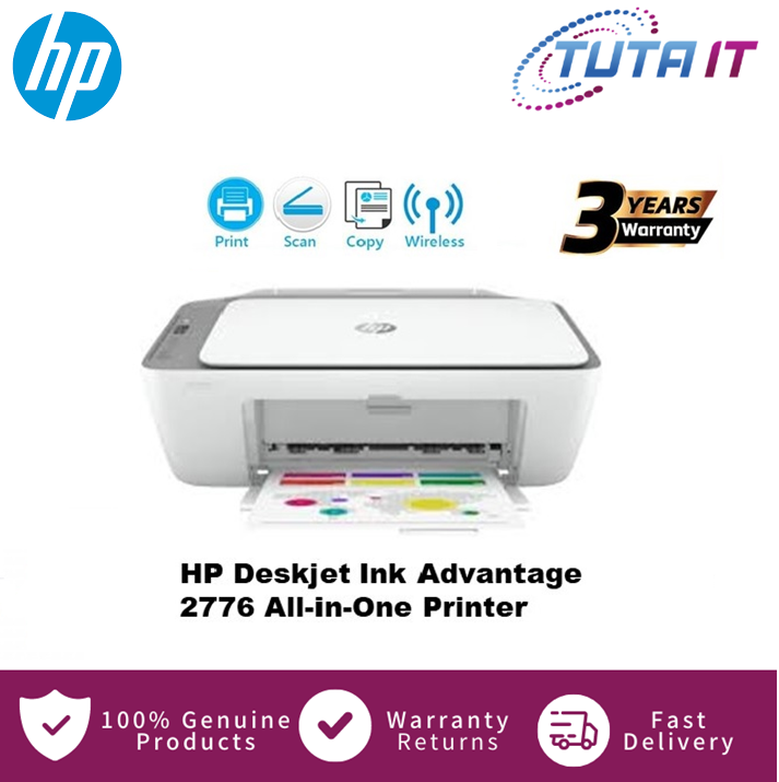 READY STOCK] HP DeskJet Ink Advantage 2875 / 2777 (Sage Green) / 2776 ...