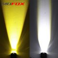 MOFOX V7 Laser Gun Motorcycle Mini Driving Light 30W Dual Color High ...