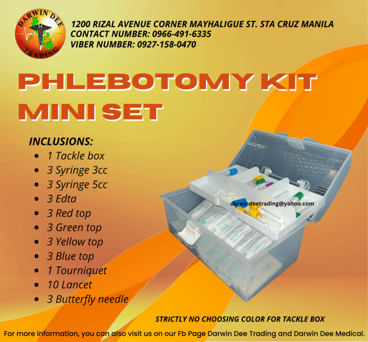MINI PHLEBOTOMY KIT | Lazada PH