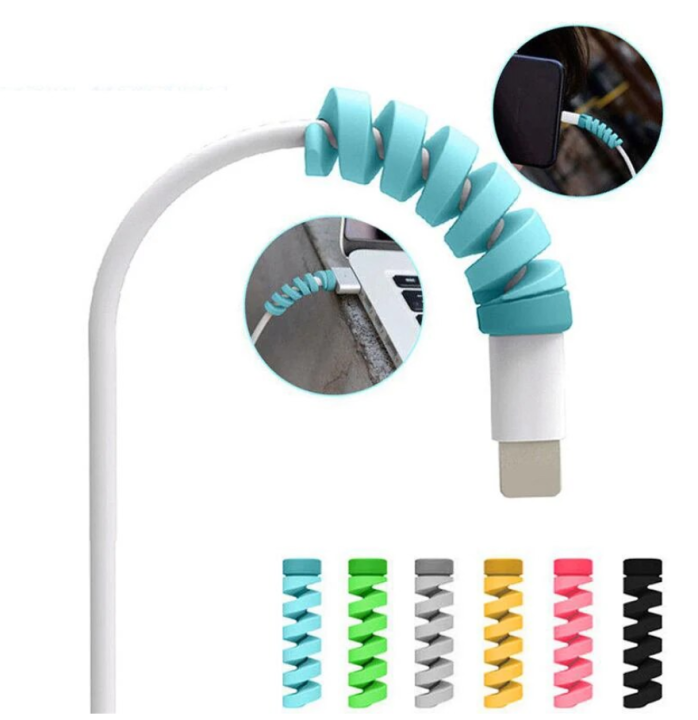 Cable Protector Wire Management Flexible Cord (4pcs 1set) | Lazada PH