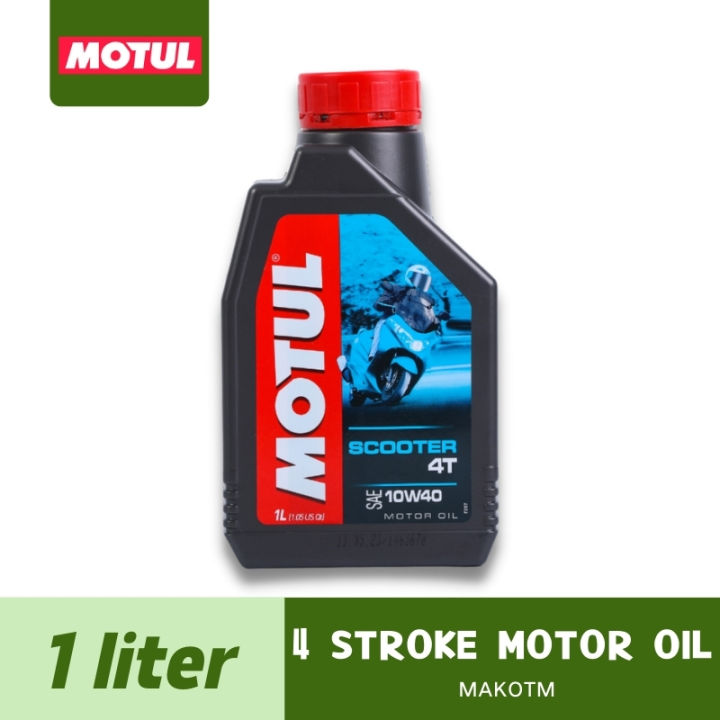 MOTUL 4T SCOOTER SAE 10W40 1Liter | Lazada PH