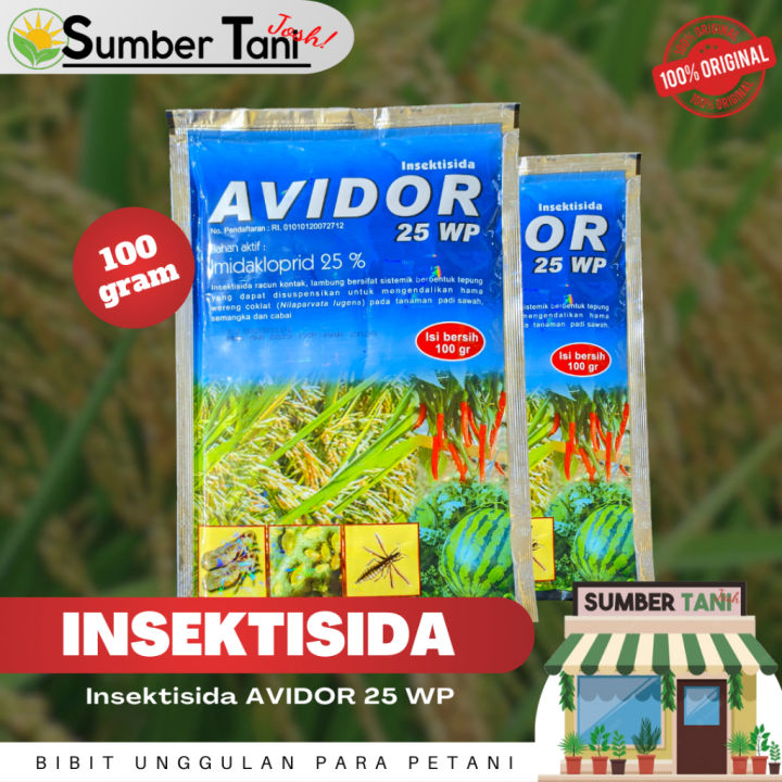 INSEKTISIDA AVIDOR 25 WP KEMASAN 100 GRAM | Lazada Indonesia
