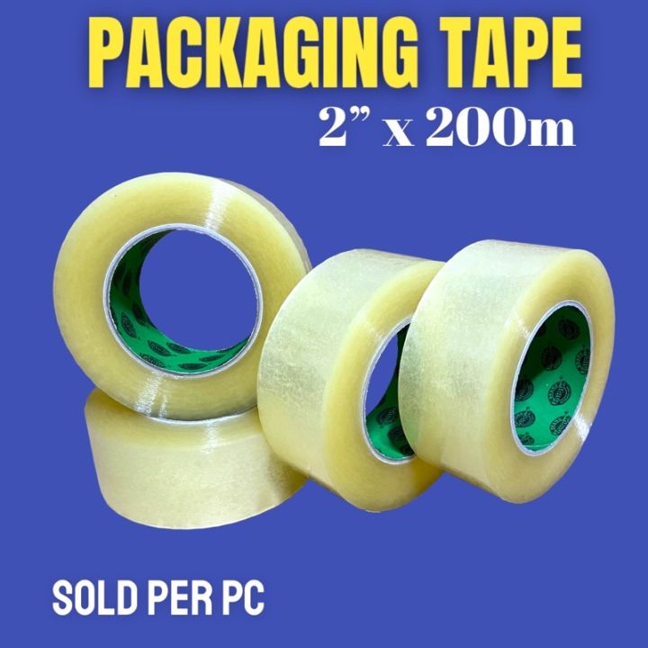 Packaging Tape 2” x 200m Clear | Lazada PH