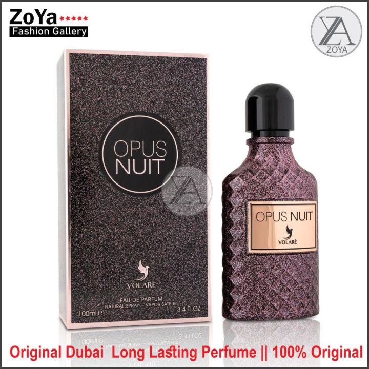 OPUS NUIT Volare LATTAFA Perfume Unisex EDP Original from Dubai 100 ml ...