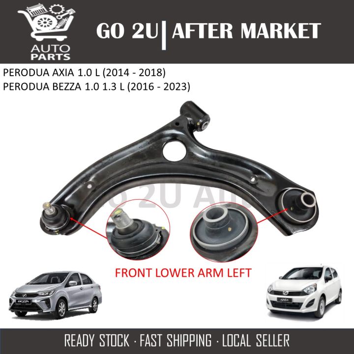FRONT LOWER ARM LEFT - 48069-BZ180 PERODUA AXIA 1.0 / BEZZA 1.0 1.3 ...