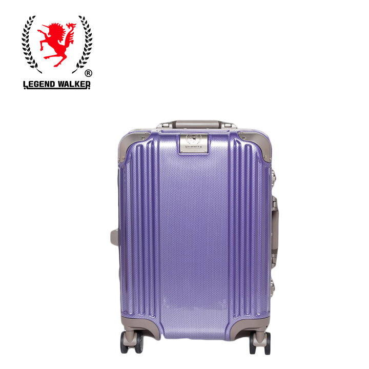 LEGEND WALKER Aluminum Frame 5509 Iris Purple (Frame Type) - TSA Luggage | Lazada PH