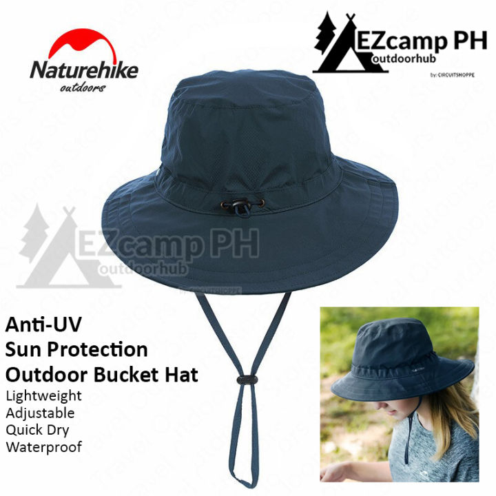 NatureHike Bucket Hat UV Protection Summer Hiking Cap Waterproof Quick ...