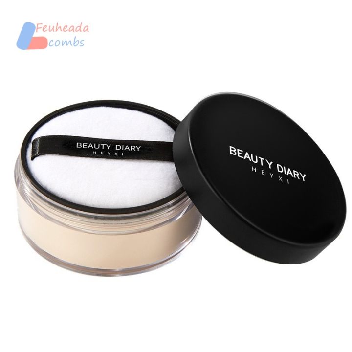 HEYXI แป้งฝุ่นควบคุมน้ำมันแป้งคอนซีลเลอร์คงทนกันน้ำ12G | Lazada.co.th