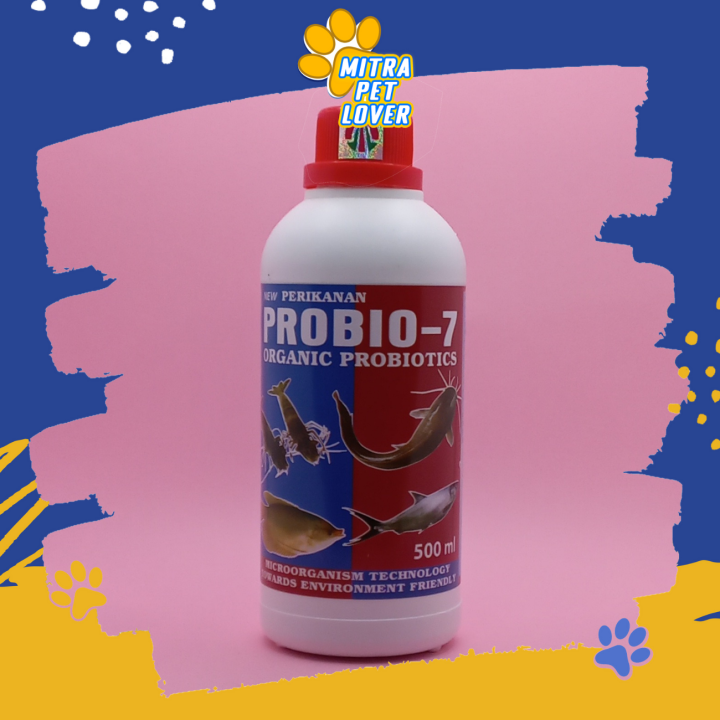 PROBIOTIK PEMACU PERTUMBUHAN IKAN - PROBIO 7 IKAN 500 ML - EFISIENSI ...