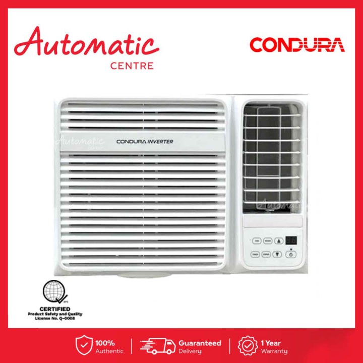 Condura WCONH008EEVC2 0.75HP Window Type Air Conditioner Inverter with ...