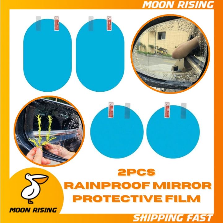 2PCS RAINPROOF MIRROR PROTECTIVE FILM [MOON RISING] | Lazada PH