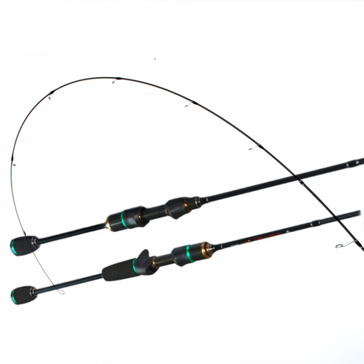 NEWCOAST UL Fishing Spinning Rod Ultralight Carbon Fiber Solid Tips ...
