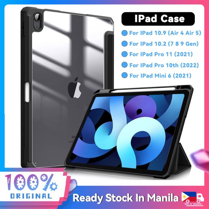 [Manila stock] IPad Case for Air 4 Pro 11 10th 8th Gen 6th 7th 5th 9th ...