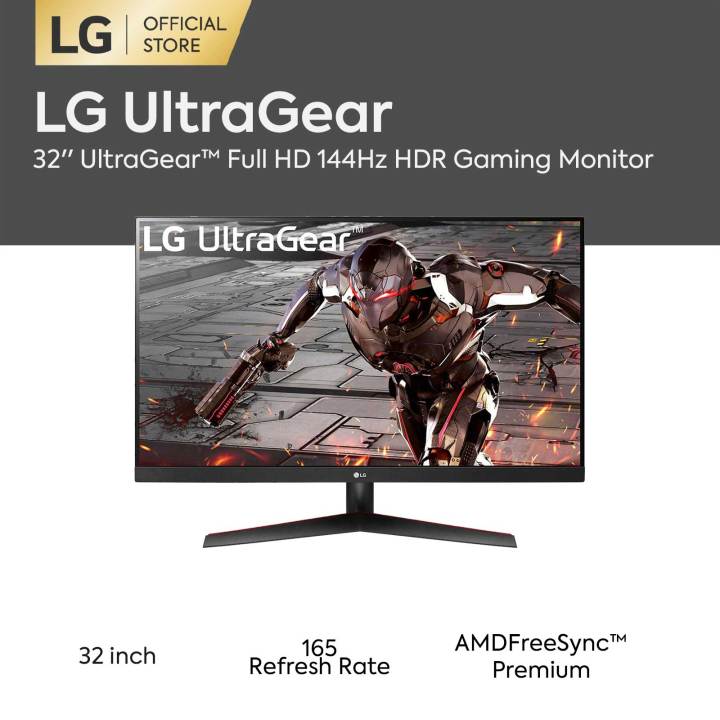 LG 32GN600 32" UltraGear QHD 144Hz HDR Gaming Monitor | Lazada