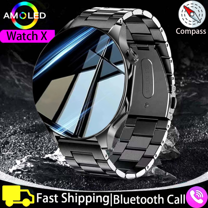 2024 New IP68 waterproof smartwatch for Men GPS Tracking AMOLED 466*466 ...