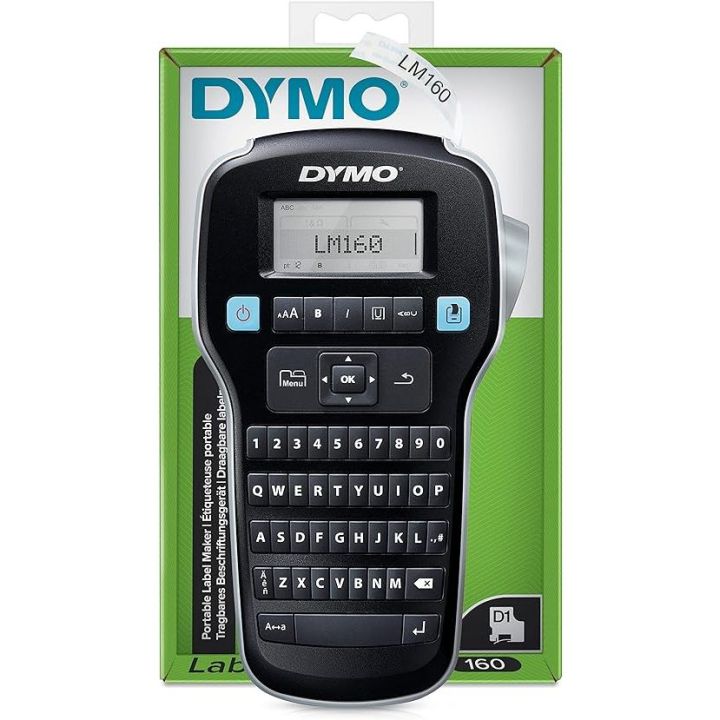 Dymo LabelManager 160 Label Maker | Handheld Label Printer with QWERTY ...