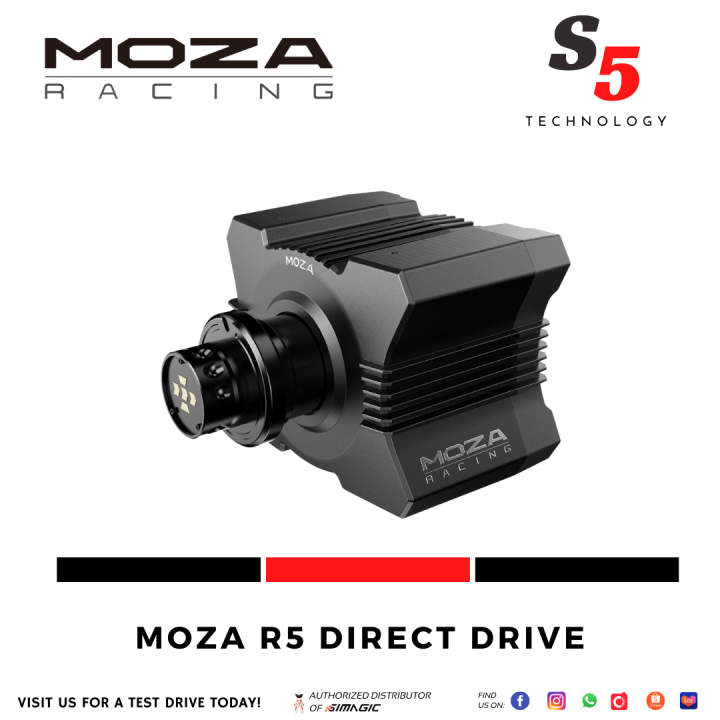 MOZA R5 Direct Drive Wheel / moza racing simracing / sim racing ...