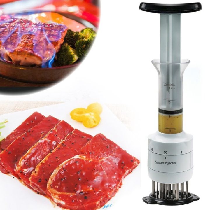 Sauces Injector Flavor Enhancer Tenderizer & Injector Marinator ...