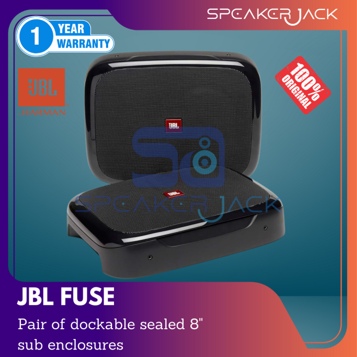 JBL Fuse Subwoofer Pair of dockable sealed 8" sub enclosures | Lazada