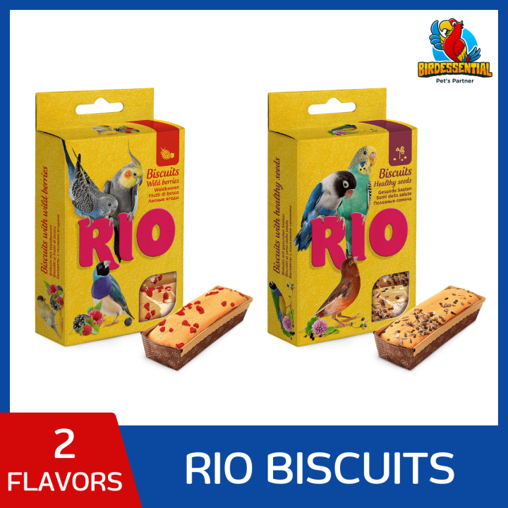 RIO Biscuits with healthy seeds and wild berries for all types of birds ...